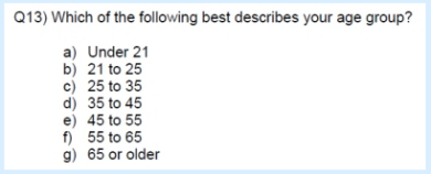 Mutually Exclusive & Collectively Exhaustive | Survey Tips - RMS